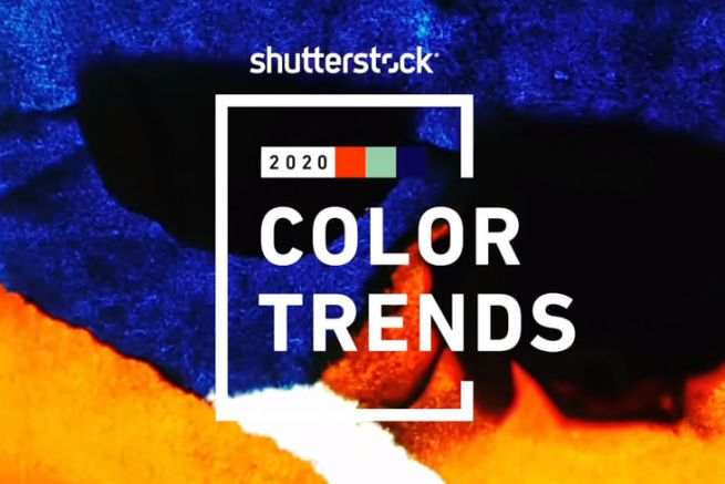 Find out the trend colour by country according to Shutterstock