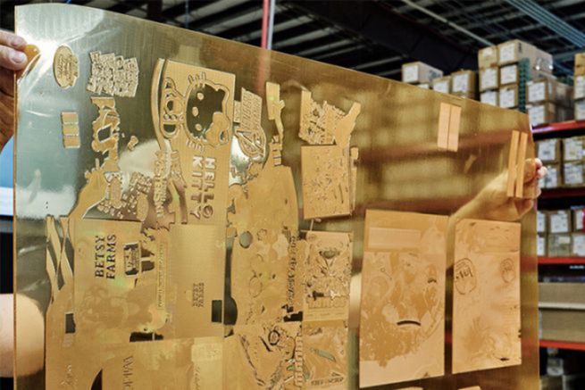 The making of a flexographic printing plate