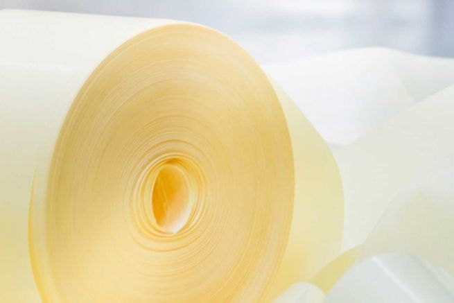 Label waste turns into insulation material