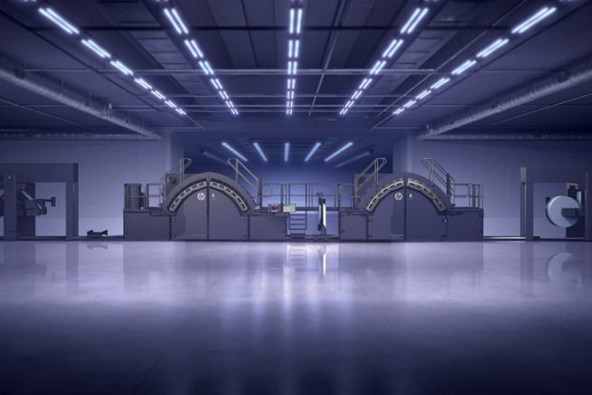 The PageWide T485 HD, the new inkjet press from HP