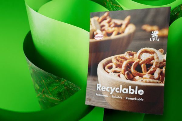 UPM and Henkel launch heat-sealable paper-based food packaging