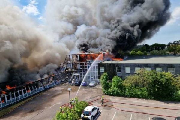 Paragon site completely destroyed by fire