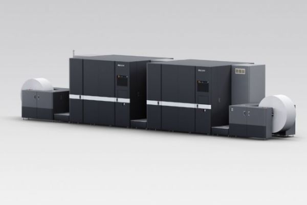 The Ricoh Pro VC80000, Ricoh's new rotary inkjet press
