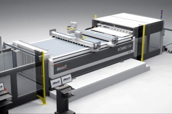 The Kombo TAV Evolution, Elitron's latest cutting machine