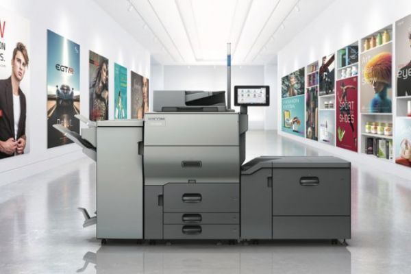New Ricoh Pro C5400 series: reduced heat-up time, water stapling and ...