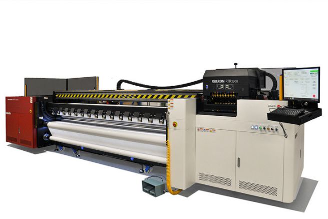 The Oberon RTR3300, Agfa's new roll-to-roll printer