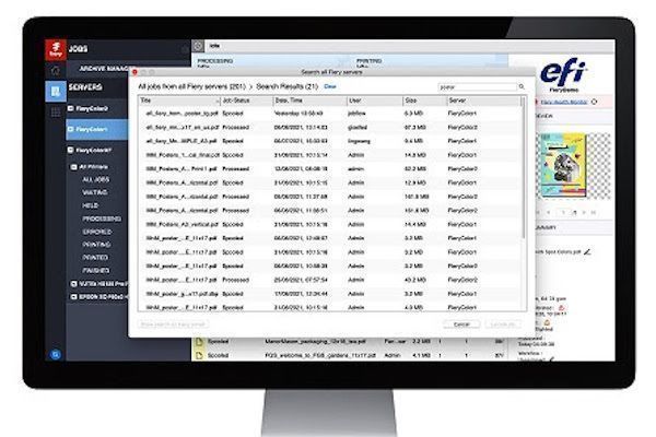 New version of Efi Fiery Command WorkStation for more automation